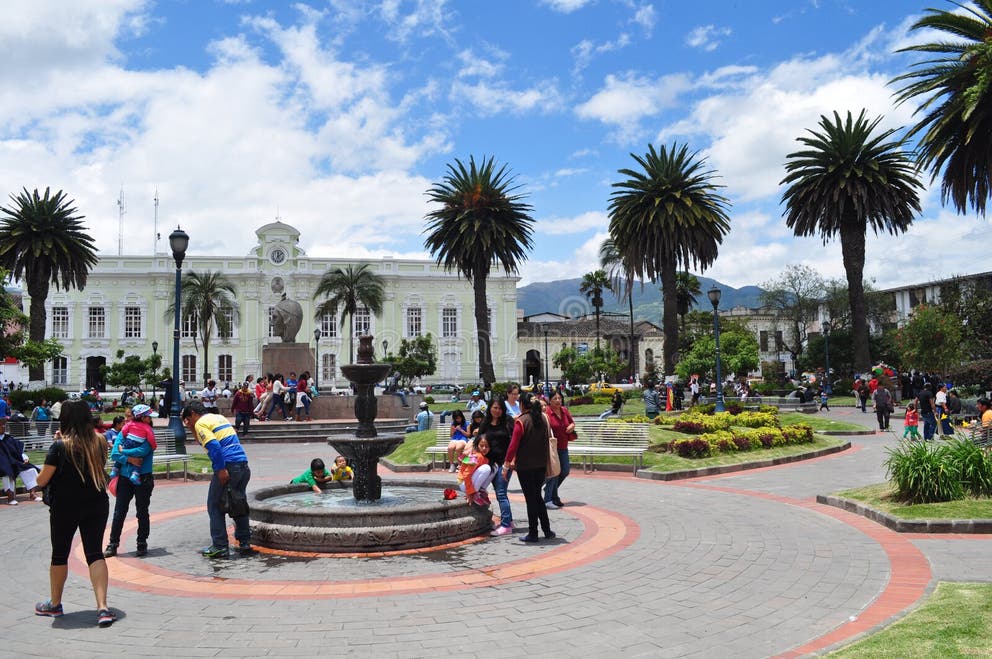 Quito editorial stock photo. Image of main, square, ecuador - 51990063