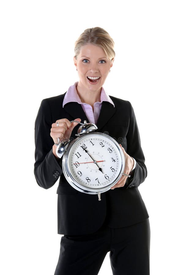 Quitting Time stock photo. Image of time, isolated, office - 4193126