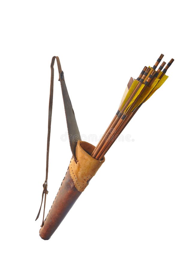 Quiver with arrows stock image. Image of isolated, archery - 93830917