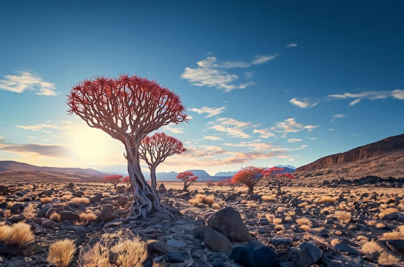 Quiver Trees Stock Illustrations – 9 Quiver Trees Stock Illustrations ...