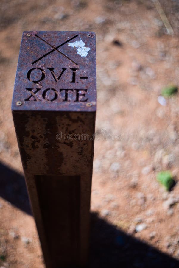 Quixote Symbol in Castilla La Mancha Region. Stock Photo - Image of ...