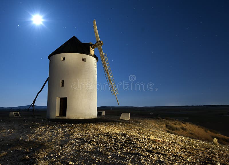 Quixote windmill stock image. Image of historic, criptana - 23460925