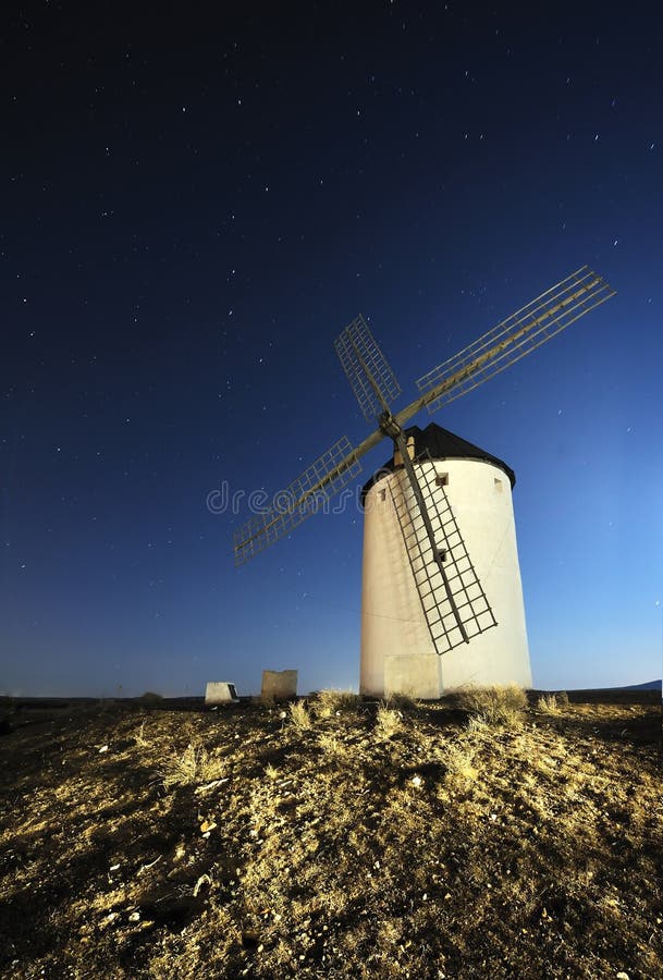 Quixote windmill stock photo. Image of turism, historic - 23461882