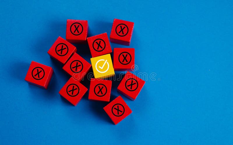 Quiz and Answer Focus Choice Concept Stock Image - Image of vote, wrong ...