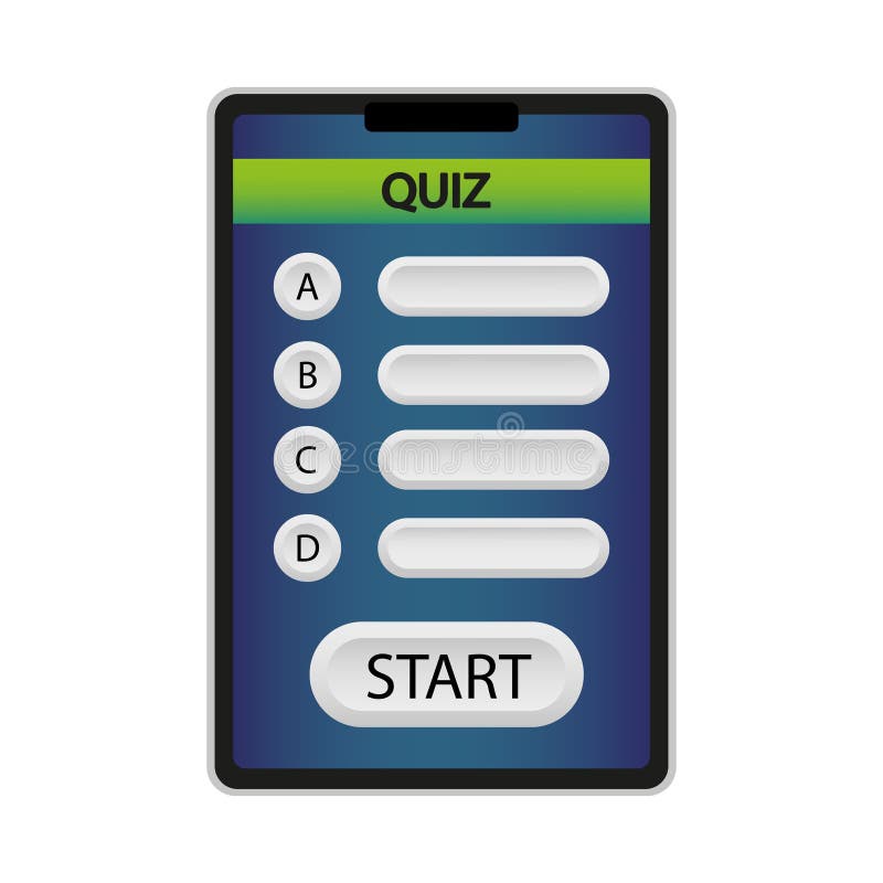 Quiz Interface Stock Illustrations – 780 Quiz Interface Stock ...