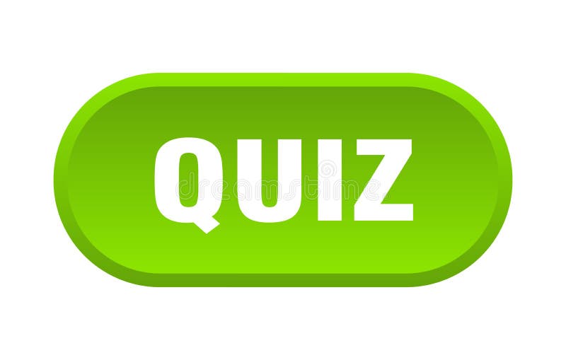 Quiz Button. Sticker. Banner. Rounded Glass Sign Stock Vector ...