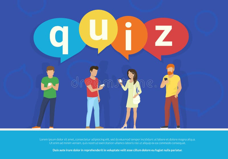Quiz Illustration Stock Illustrations – 74,917 Quiz Illustration Stock ...