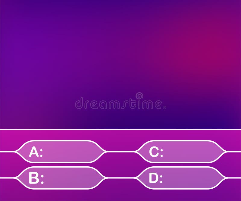 Quiz Game Vector Illustration. Test, Exam, Answer, Education, Learning ...