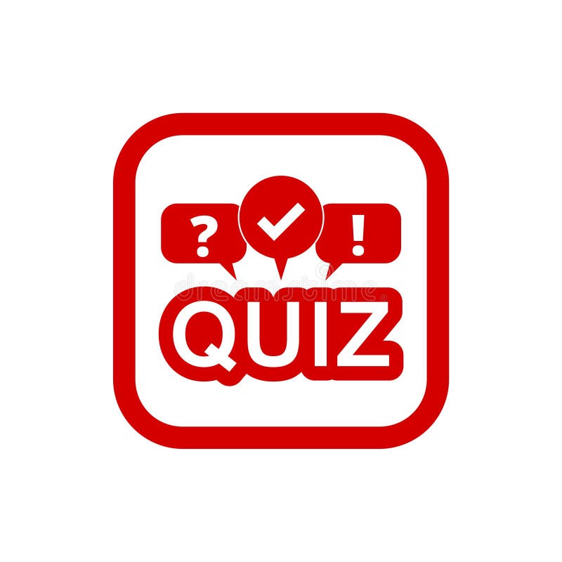 Quiz icon stock vector. Illustration of checkbox, blue - 170164975