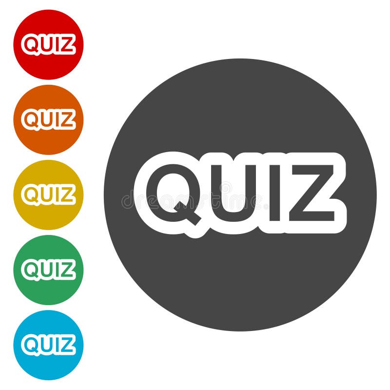 Quiz icon stock vector. Illustration of brain, questions - 182559672