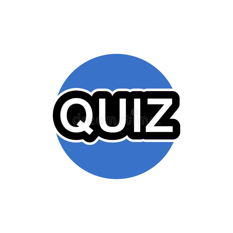 Quiz Test Icon. Select Answer Sign Isolated on White Background Stock ...
