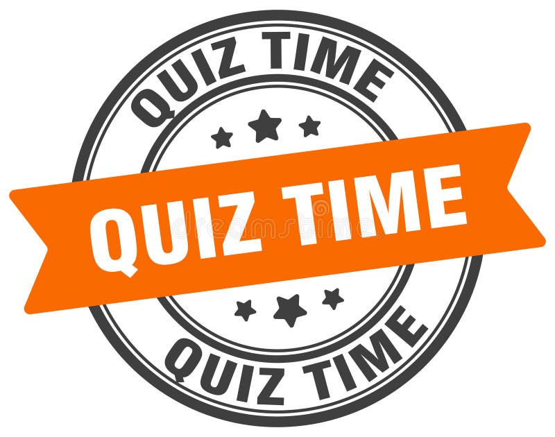Quiz Time Banner. Quiz Time Speech Bubble Stock Vector - Illustration ...