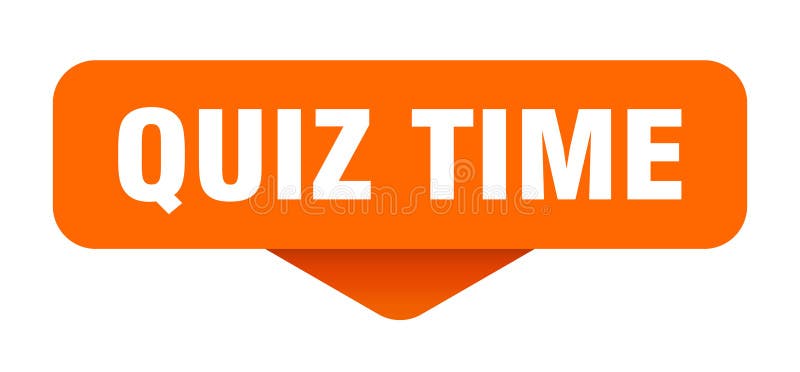 Quiz Time Banner. Quiz Time Speech Bubble Stock Vector - Illustration ...