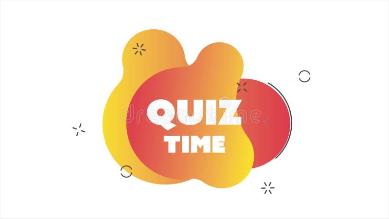 Quiz Time for Web Design. Quiz Symbol. Poster, Banner Stock Video ...