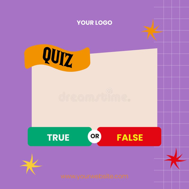 Vector True Facts and False Myths Sign on Colorful Dotted Background ...