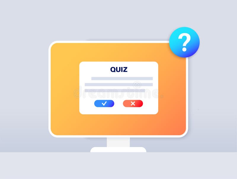 No Quiz Stock Illustrations – 486 No Quiz Stock Illustrations, Vectors ...