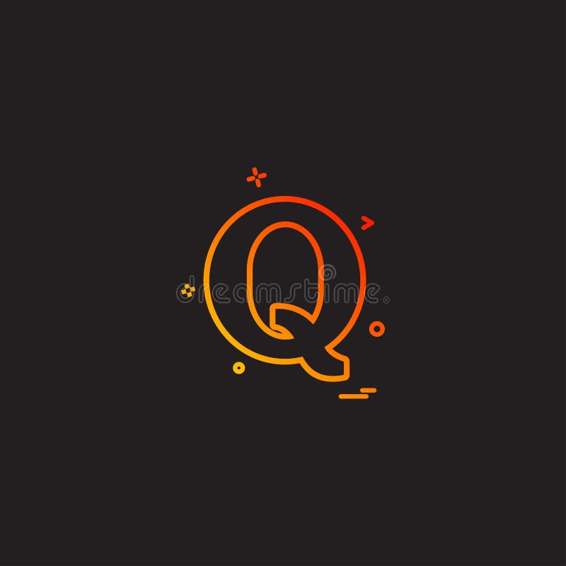 Quora icon design vector stock vector. Illustration of hand - 132448011