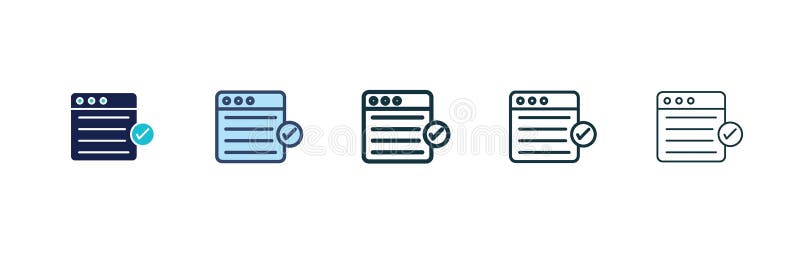 Quota Icon Vector Set on White Background Stock Vector - Illustration ...