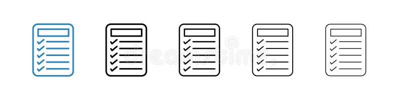 Quota Icon Vector Set on White Background Stock Illustration ...