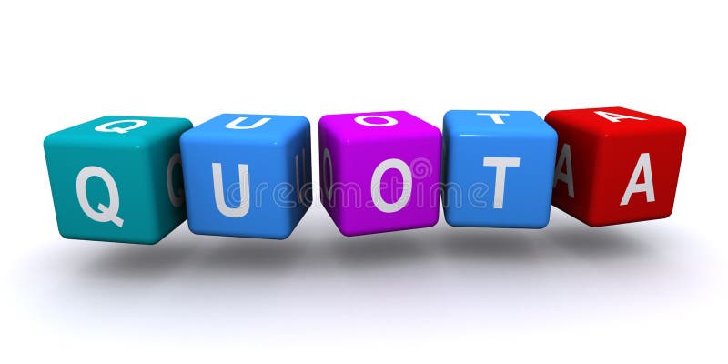 Quota Typography Stock Illustrations – 23 Quota Typography Stock ...