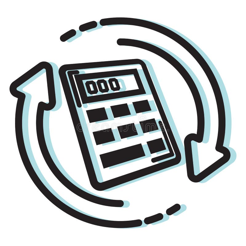 Quotation - Business Icon stock illustration. Illustration of finance ...