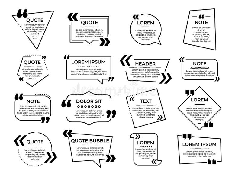 Quotation Mark Box Stock Illustrations – 5,680 Quotation Mark Box Stock ...