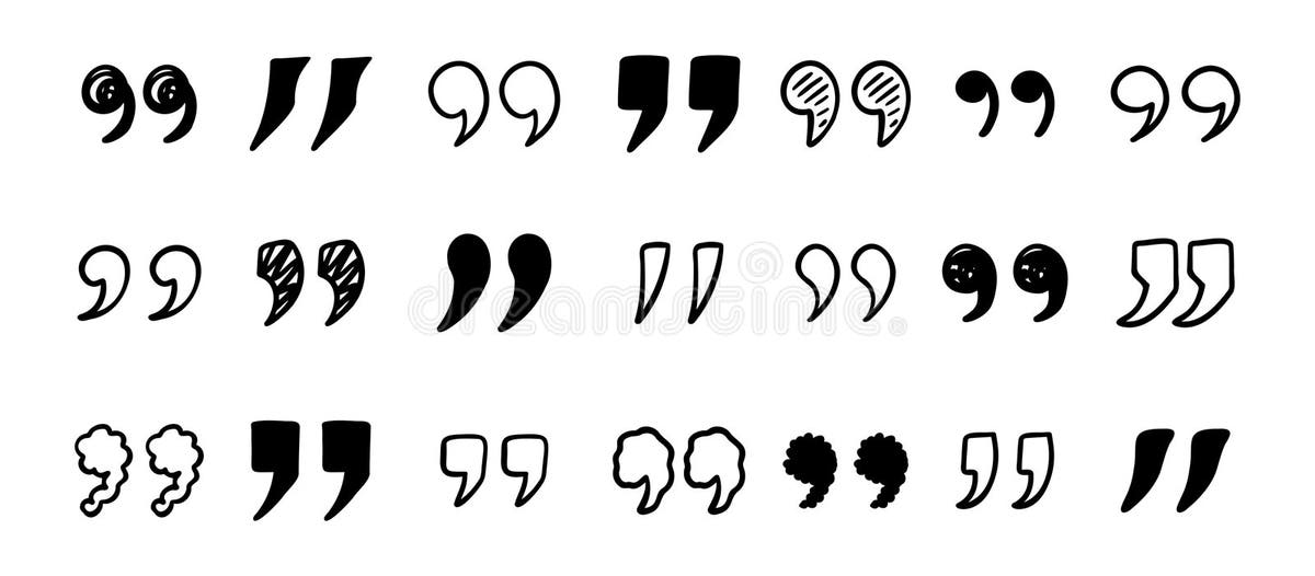 Punctuation Mark Drawing Stock Illustrations – 2,918 Punctuation Mark ...