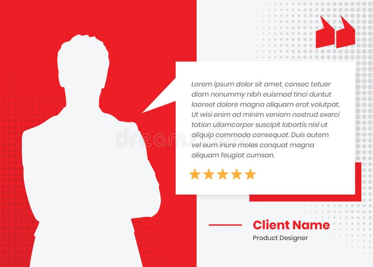 Quotation Presentation and Client Feedback or Customer Review Social ...