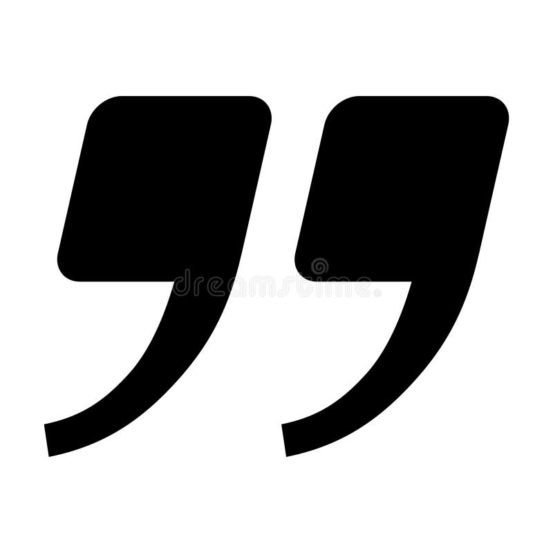 Cool Quotation Marks Transparent Quotation Mark Stock Illustrations