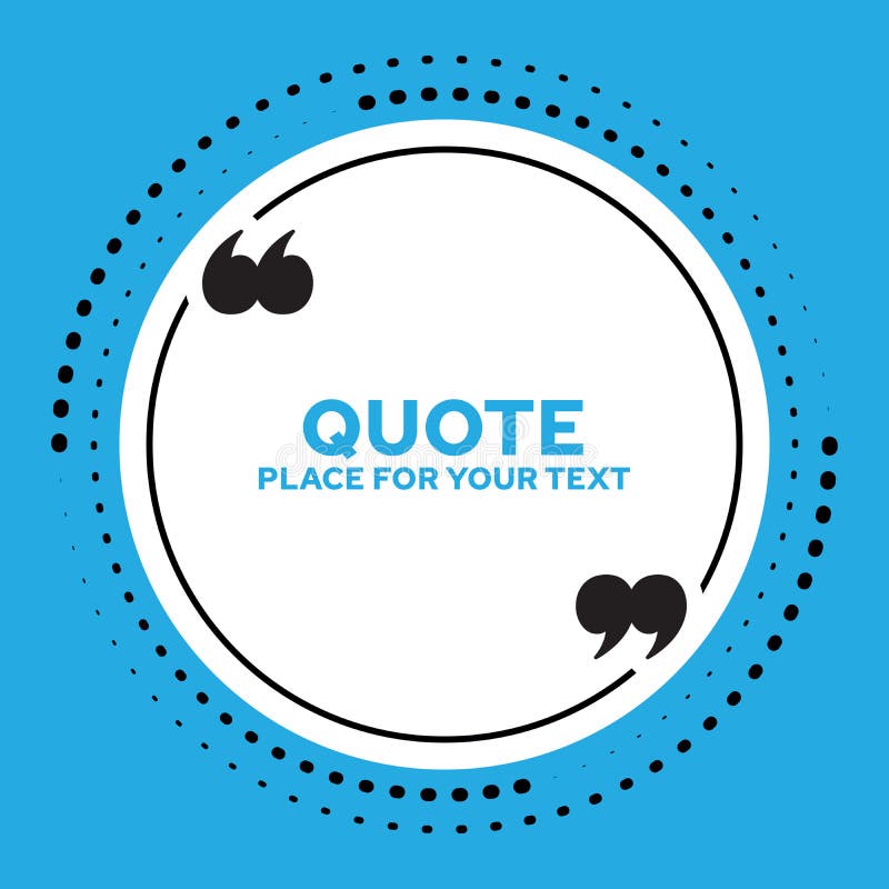 Quotation Text Writing Area in Quotation, Citation Writing Template ...