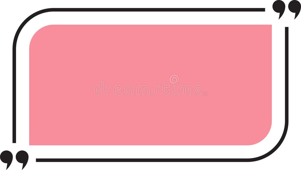 Quote Box or Bubbles in Flat Style. Stock Vector - Illustration of info ...