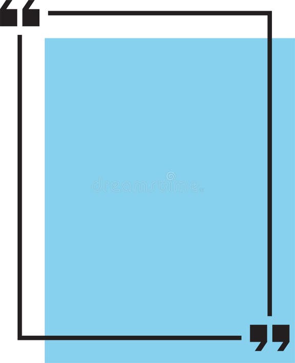 Quote Box or Bubbles in Flat Style. Stock Vector - Illustration of ...