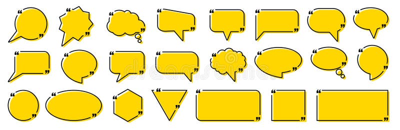 Modern Design Speech Bubble Borders Stock Illustrations – 172 Modern ...