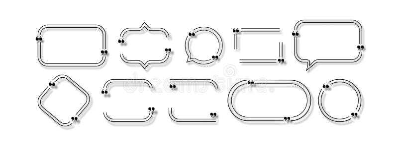 Quotation Borders Stock Illustrations – 131 Quotation Borders Stock ...