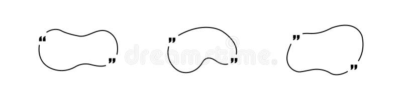 Bubble Quotation Comment Message Borders Stock Illustrations – 68 ...