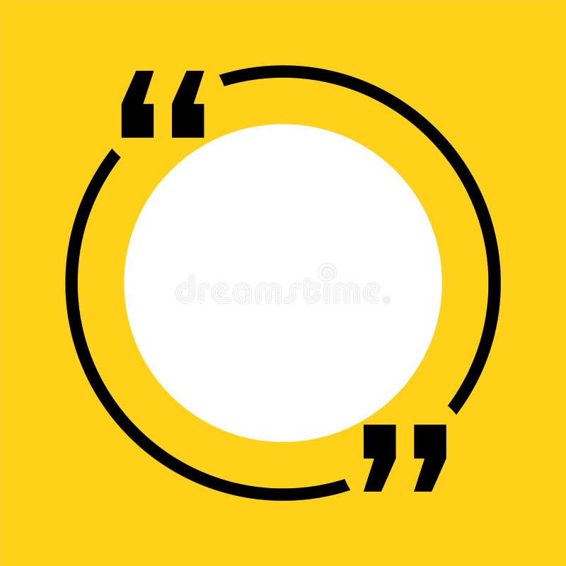 Quote Box Frames Set. Textbox Frame Design Template Stock Vector ...