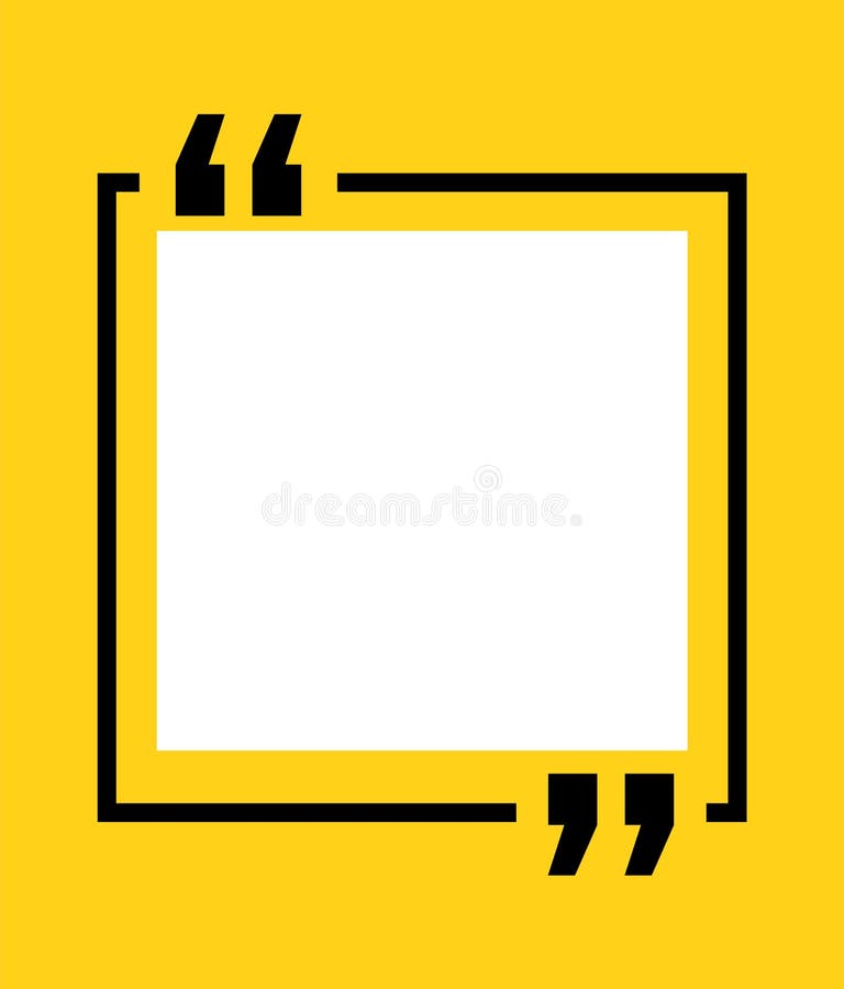 Quote Box Frames Set. Textbox Frame Design Template Stock Vector ...
