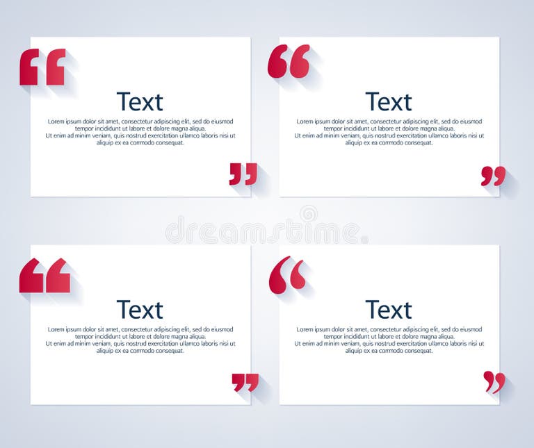 Quote Marks Boxes Stock Illustrations – 319 Quote Marks Boxes Stock ...