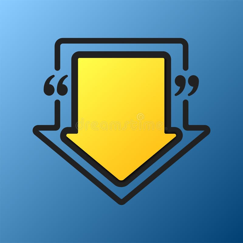 Citation Arrow Stock Illustrations – 292 Citation Arrow Stock ...