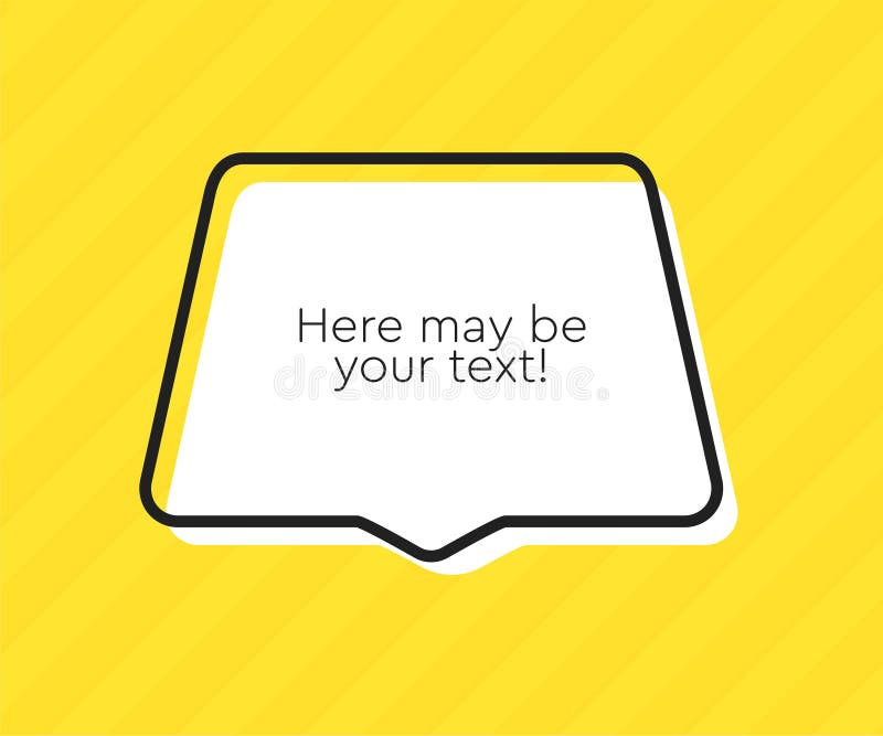 Quote Frame Blank, Text Quote Boxes, Message Stock Vector ...