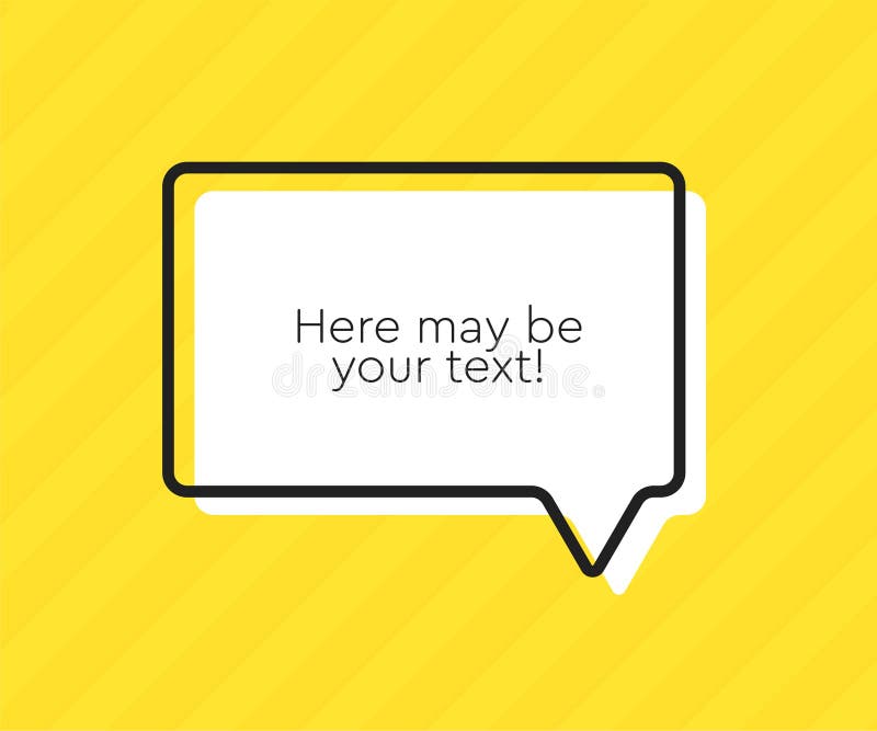 Quote Frame Blank, Text Quote Boxes, Message Stock Vector ...