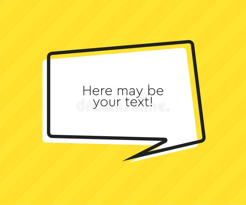 Quote Frame Blank, Text Quote Boxes, Message Stock Vector ...