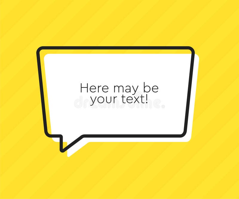 Quote Frame Blank, Text Quote Boxes, Message Stock Vector ...