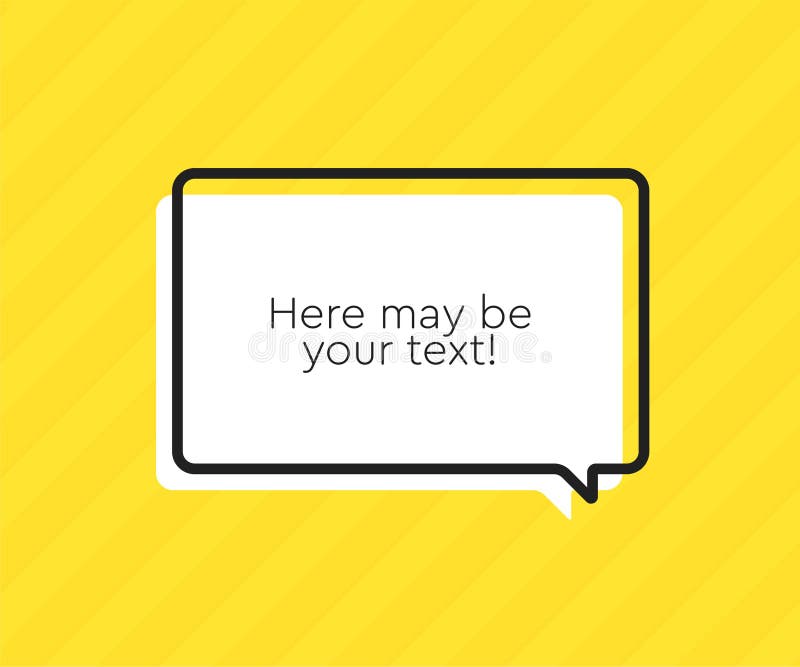 Quote Frame Blank, Text Quote Boxes, Message Stock Vector ...