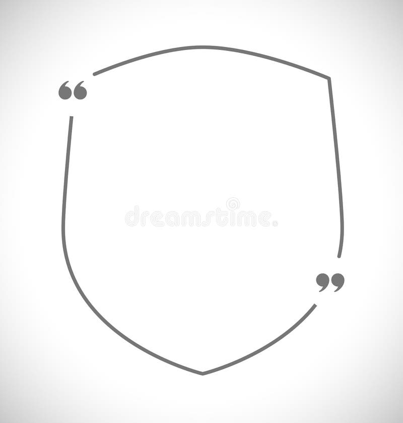 Quote frame icon stock vector. Illustration of request - 200996734