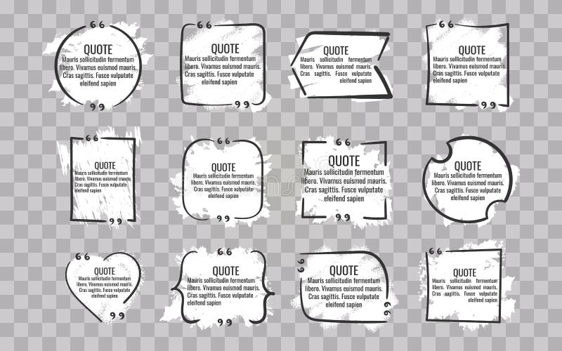 Quote frame notes stock illustration. Illustration of motivation ...