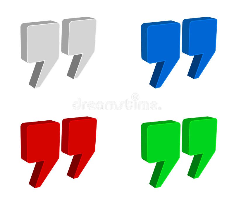 3d Quotes Icon Stock Illustrations – 239 3d Quotes Icon Stock ...