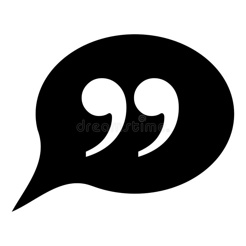 Quote Icon. Quote Icon Vector Flat Illustration for Graphic and Web ...
