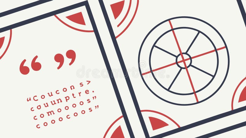 Quote Marks with Text and Wheel, Citation and Reference Vector Design ...