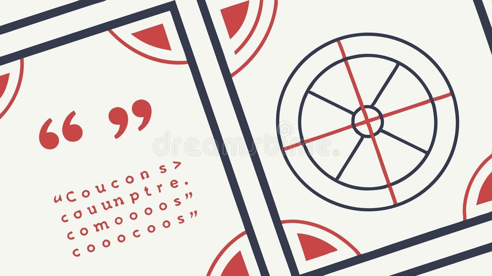 Quote Marks with Text and Wheel, Citation and Reference Vector Design ...
